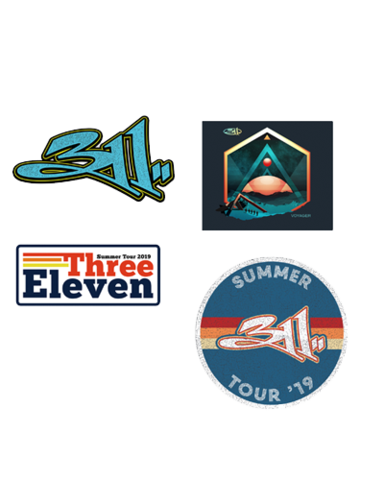 2019 Sticker Pack – 311 Archive