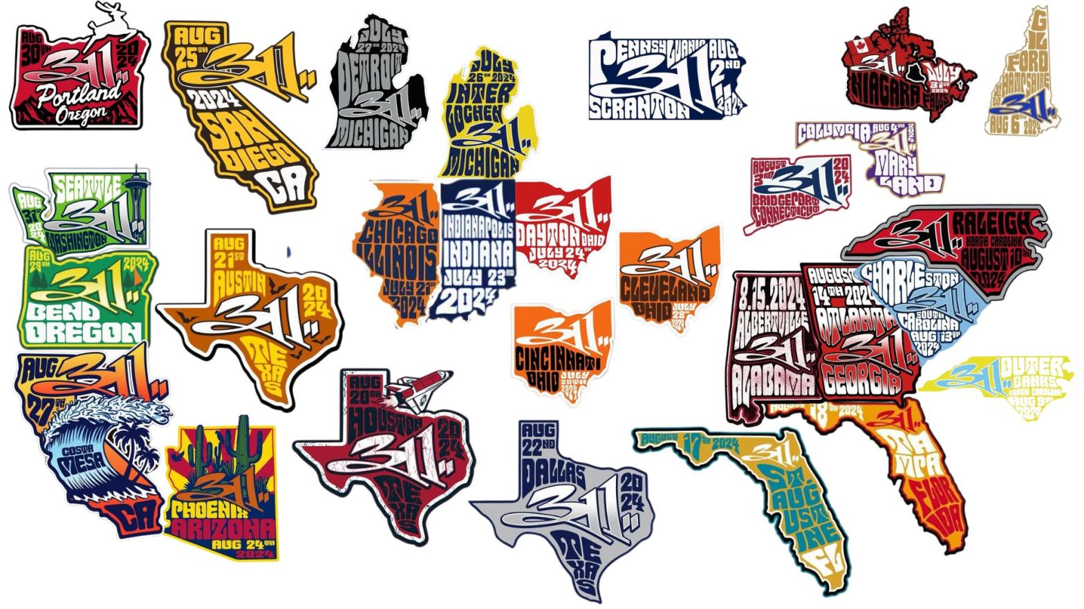 Stickers – 311 Archive